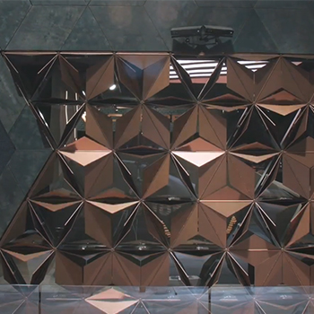 Dynamic Kinetic Wall Installations | PurpleGlo | Immersive Tech Agency ...